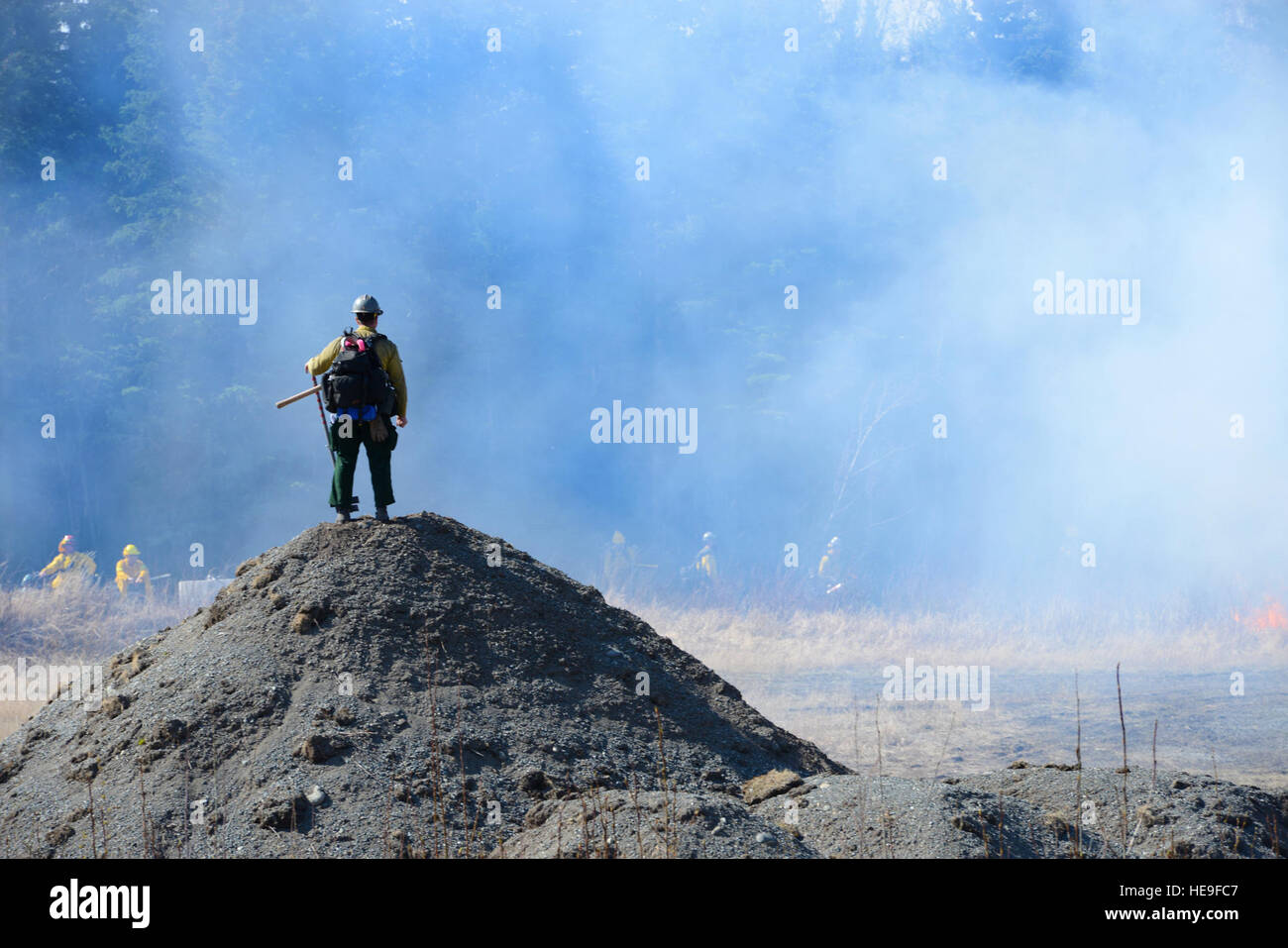 U s forest service controlled burn hi-res stock photography and images ...