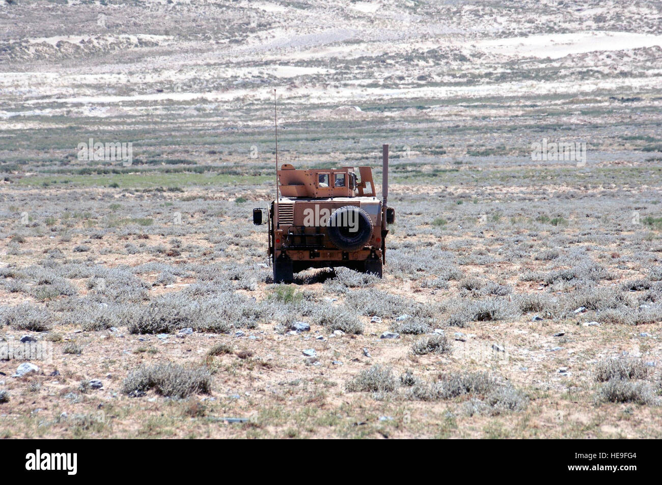 A turret gunner from the 455th Expeditionary Security Forces Squadron ...