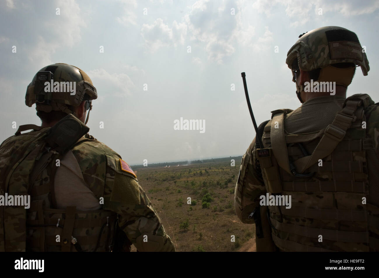 U.S. Air Force joint terminal attack controllers with the 3rd Air ...