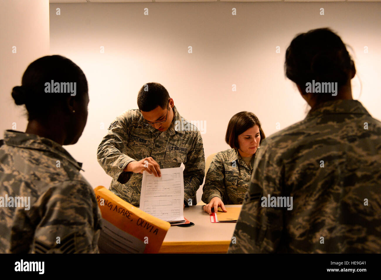 U.S. Air Force Airman 1st Class Joseph Cochenour, 628th Force Support ...