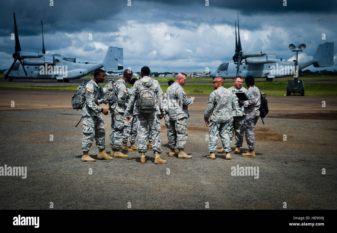 U.S. Army Soldiers of the 688th Rapid Port Opening Element assigned to ...