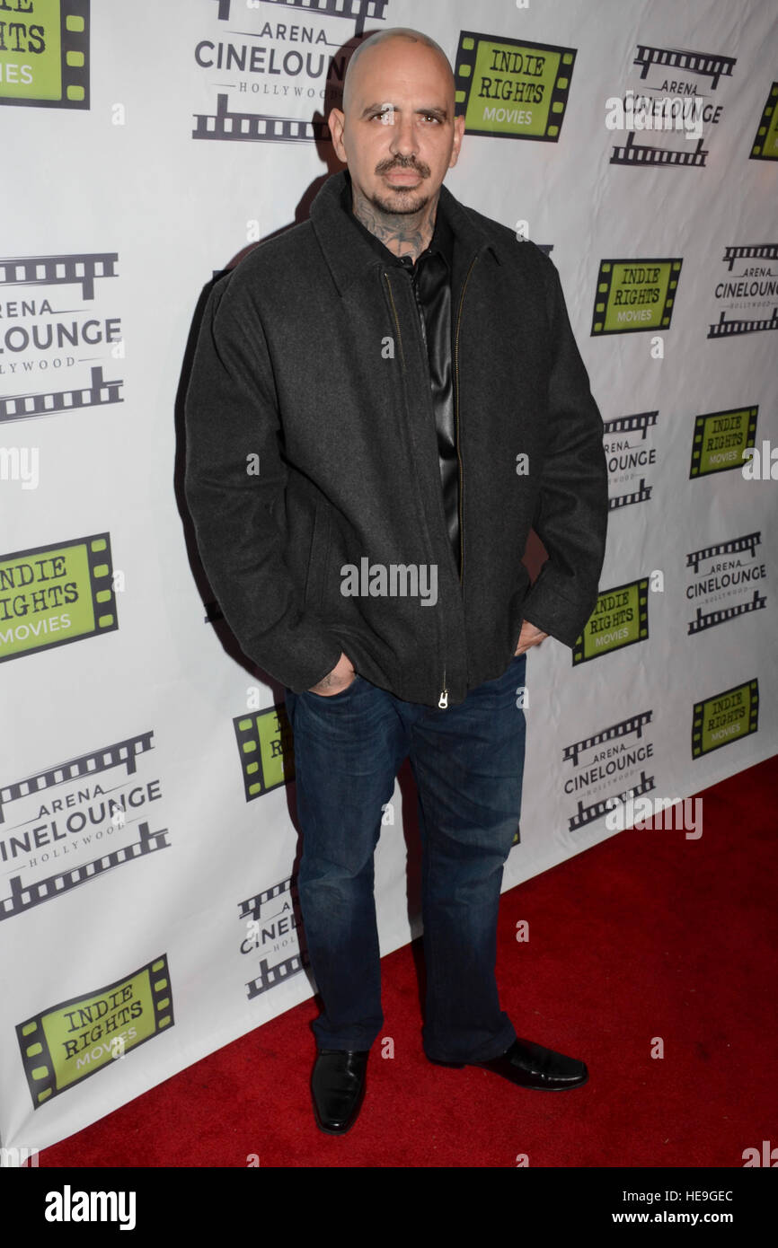 Michael Flores arrives at the Los Angeles Screening of "The Boatman" at ...