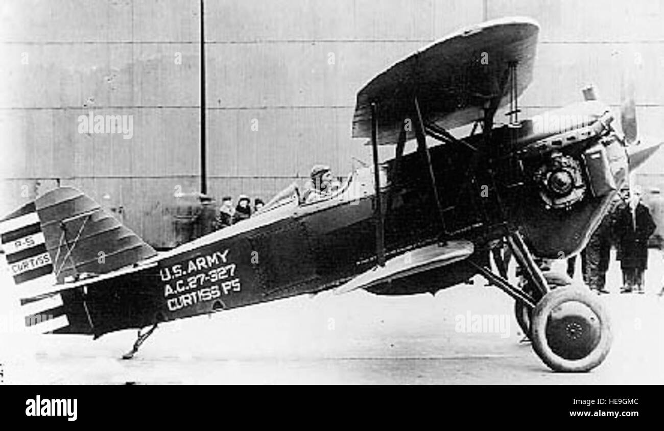 Curtiss P-5 Superhawk side view (S/N 27-327). (U.S. Air Force photo ...