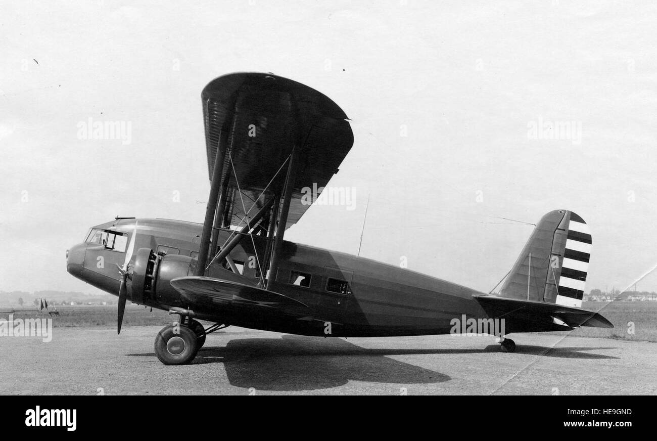 Curtiss YC-30 side view. (U.S. Air Force photo Stock Photo - Alamy