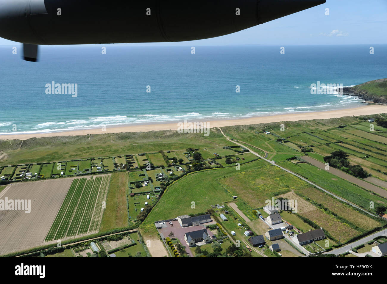 D day commemoration on the landing beaches of normandy hi-res stock ...