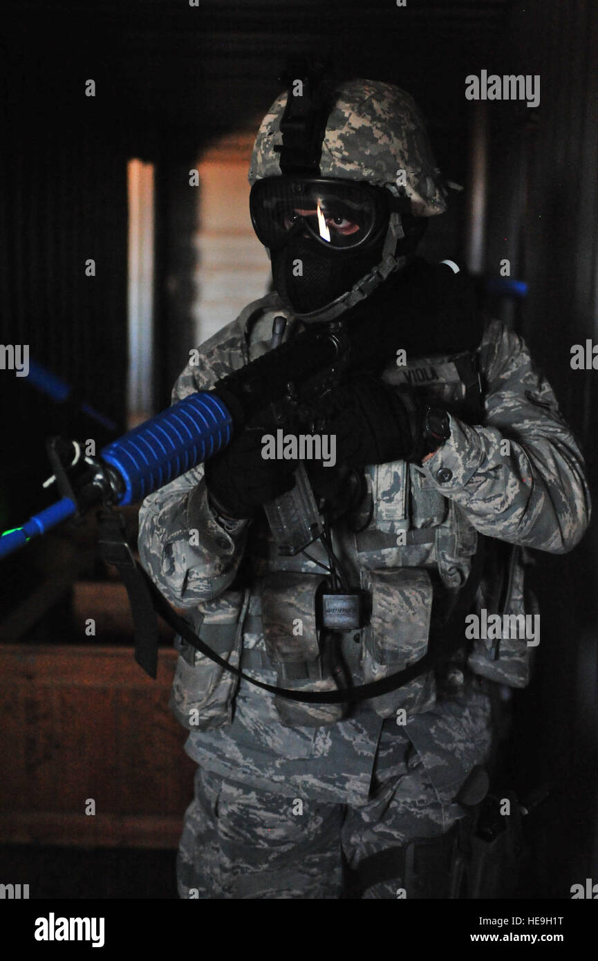 U.S. Air Force Airman 1st Class Steven Viola, 27th Special Operations ...