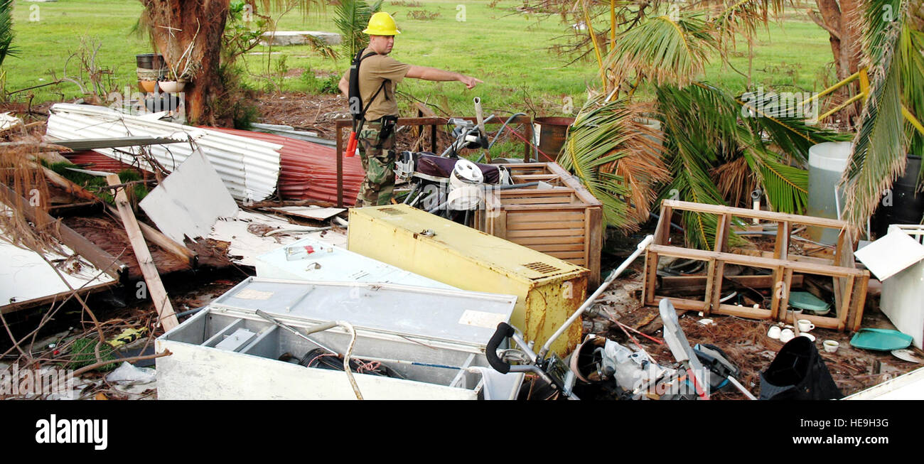 Damage from super typhoon hi-res stock photography and images - Alamy