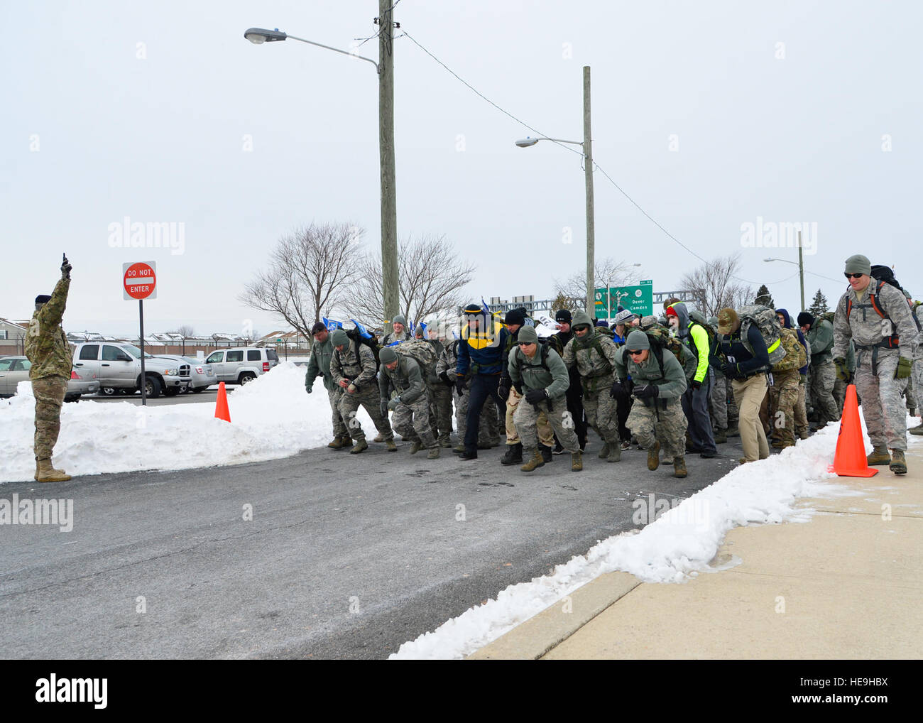 Chosin ruck march hi-res stock photography and images - Alamy