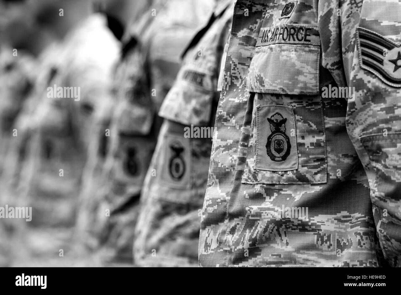 Security police personnel from Black and White Stock Photos & Images ...