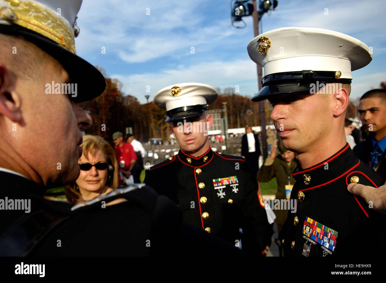 Chairman of the Joint Chiefs of Staff, Marine Gen. Peter Pace talks ...