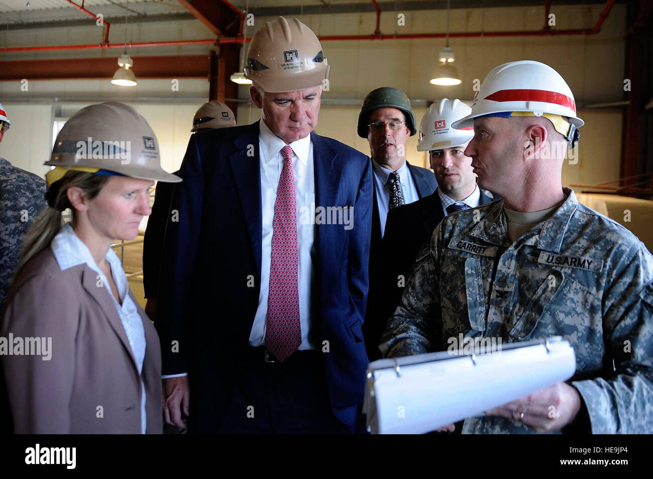 U.S. Deputy Secretary of Defense William J. Lynn III takes a tour and ...