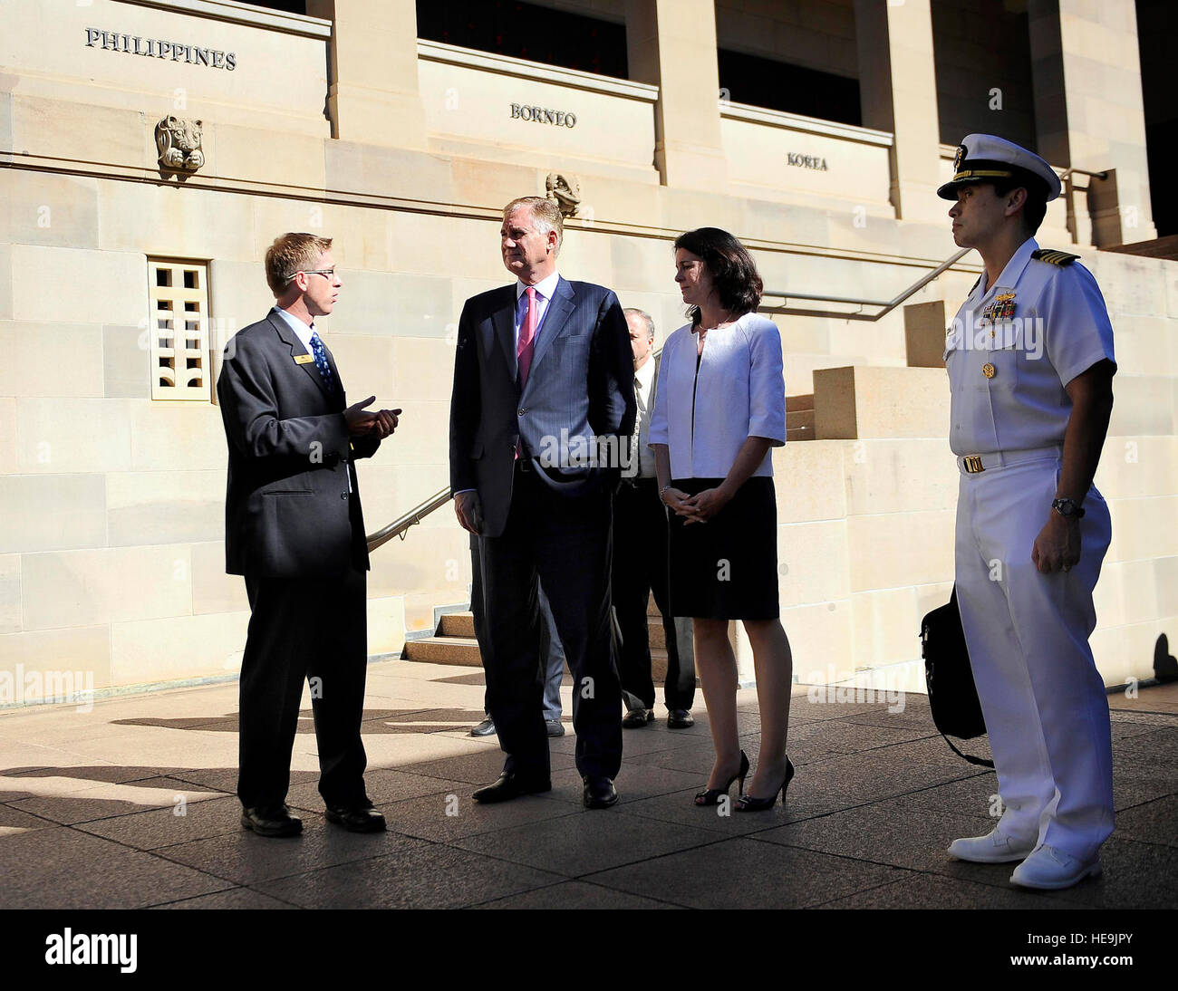 U.S. Deputy Defense Secretary William J. Lynn III and wife Ms. Mary ...