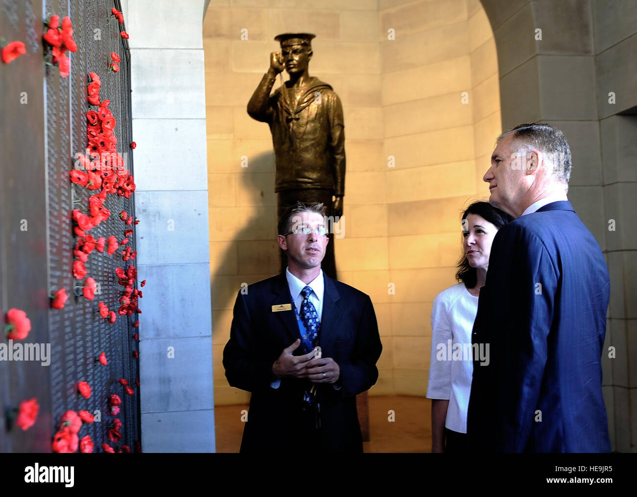 U.S. Deputy Defense Secretary William J. Lynn III and wife Ms. Mary ...