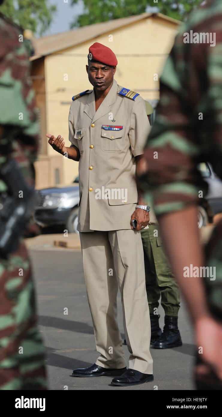 Burkinabe Col. Maj. Gilbert Diendere, chief of staff of the President ...