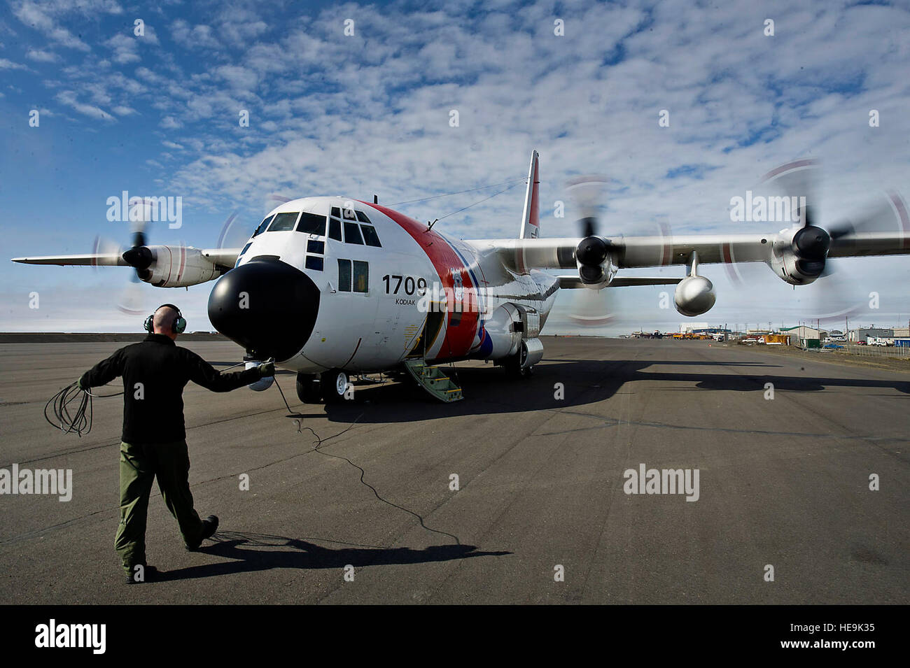 U.S. Coast Guard Petty Officer 3rd Class James Marco, aviation ...