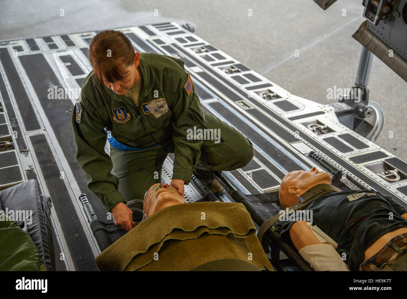 Air Force Reserve Chief Master Sgt. Saudi McVea, of the 446th ...
