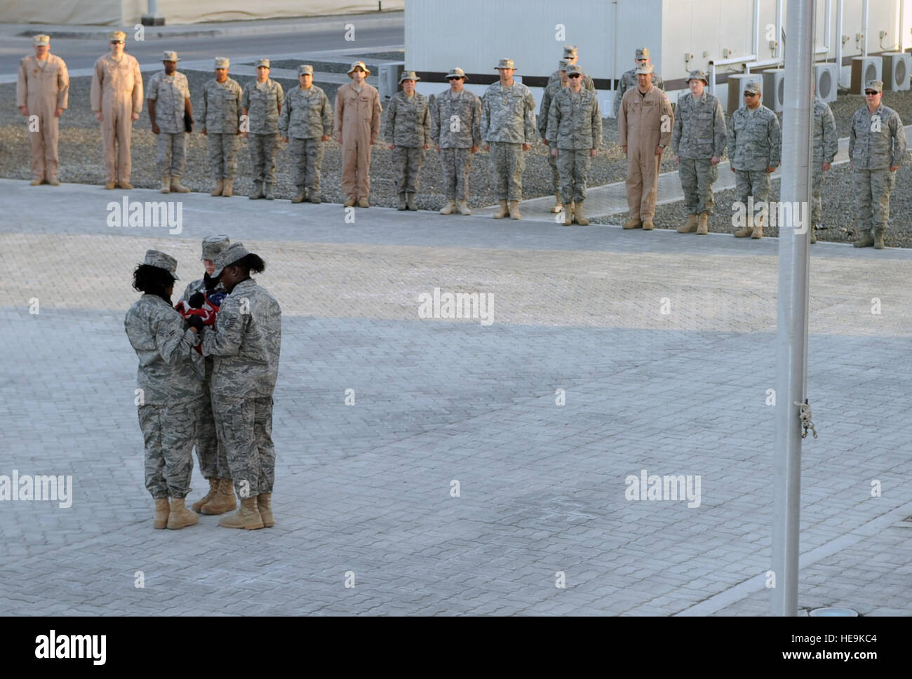 Airman Lyndee Bennett, 380th Expeditionary Security Forces Squadron ...