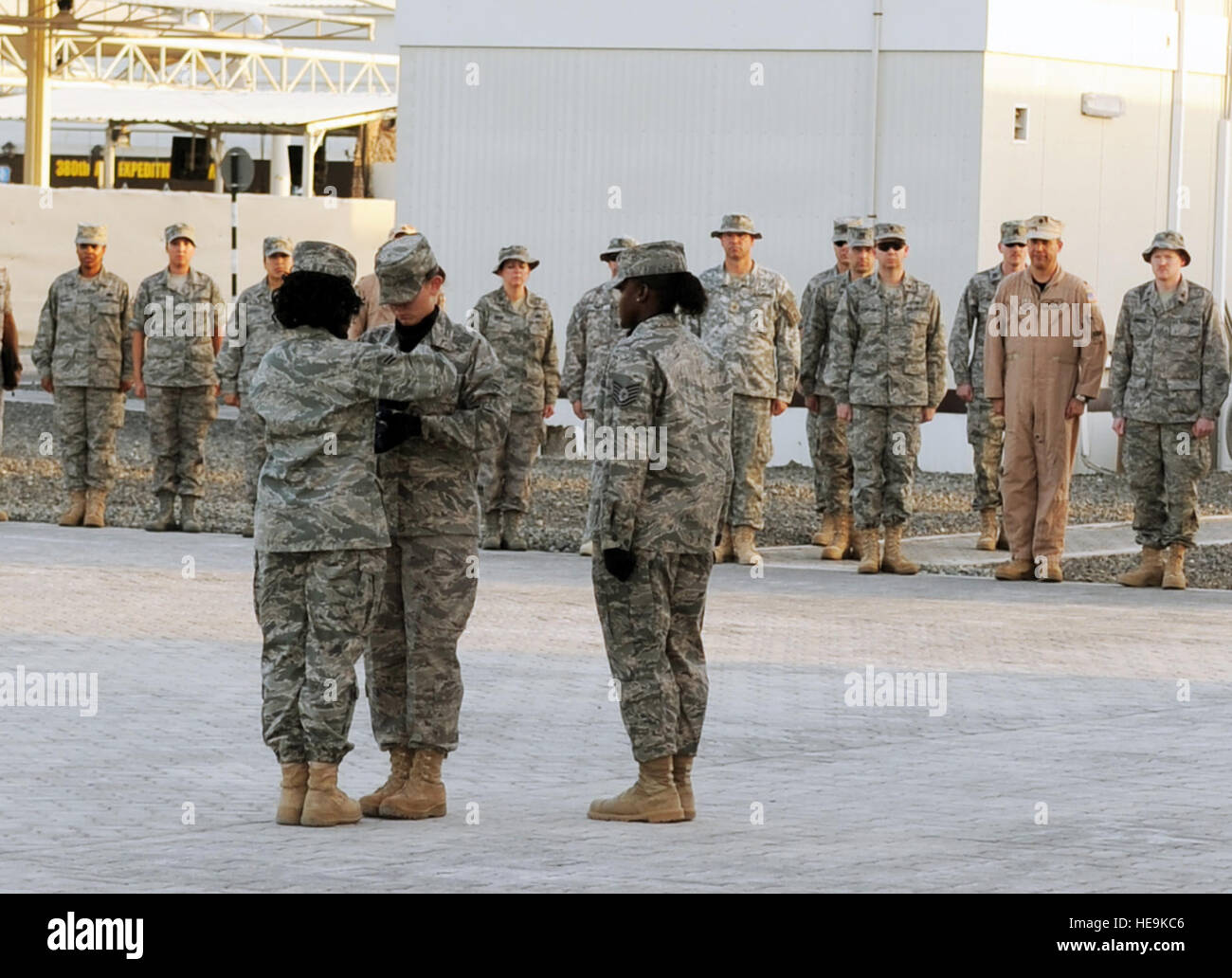 Airman 1st Class Teleasha Riley, 380th Expeditionary Communications ...