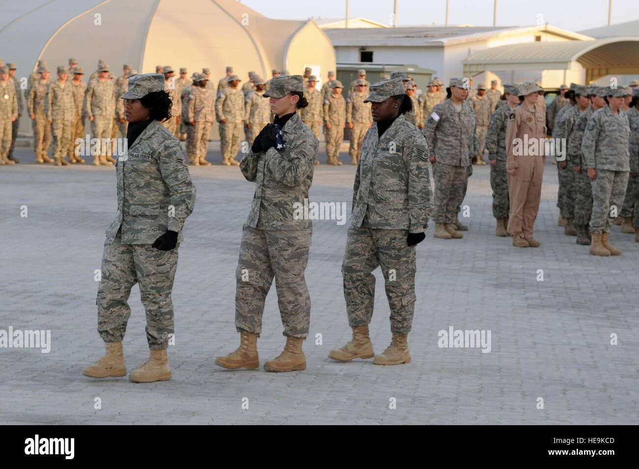 Airman 1st Class Teleasha Riley, 380th Expeditionary Communications ...