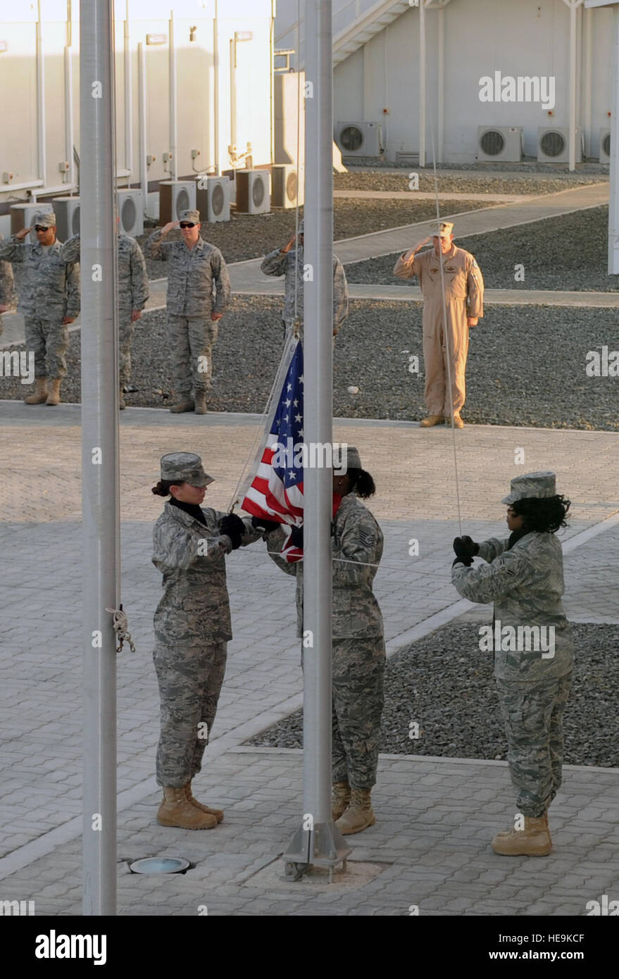 Airman Lyndee Bennett, 380th Expeditionary Security Forces Squadron ...