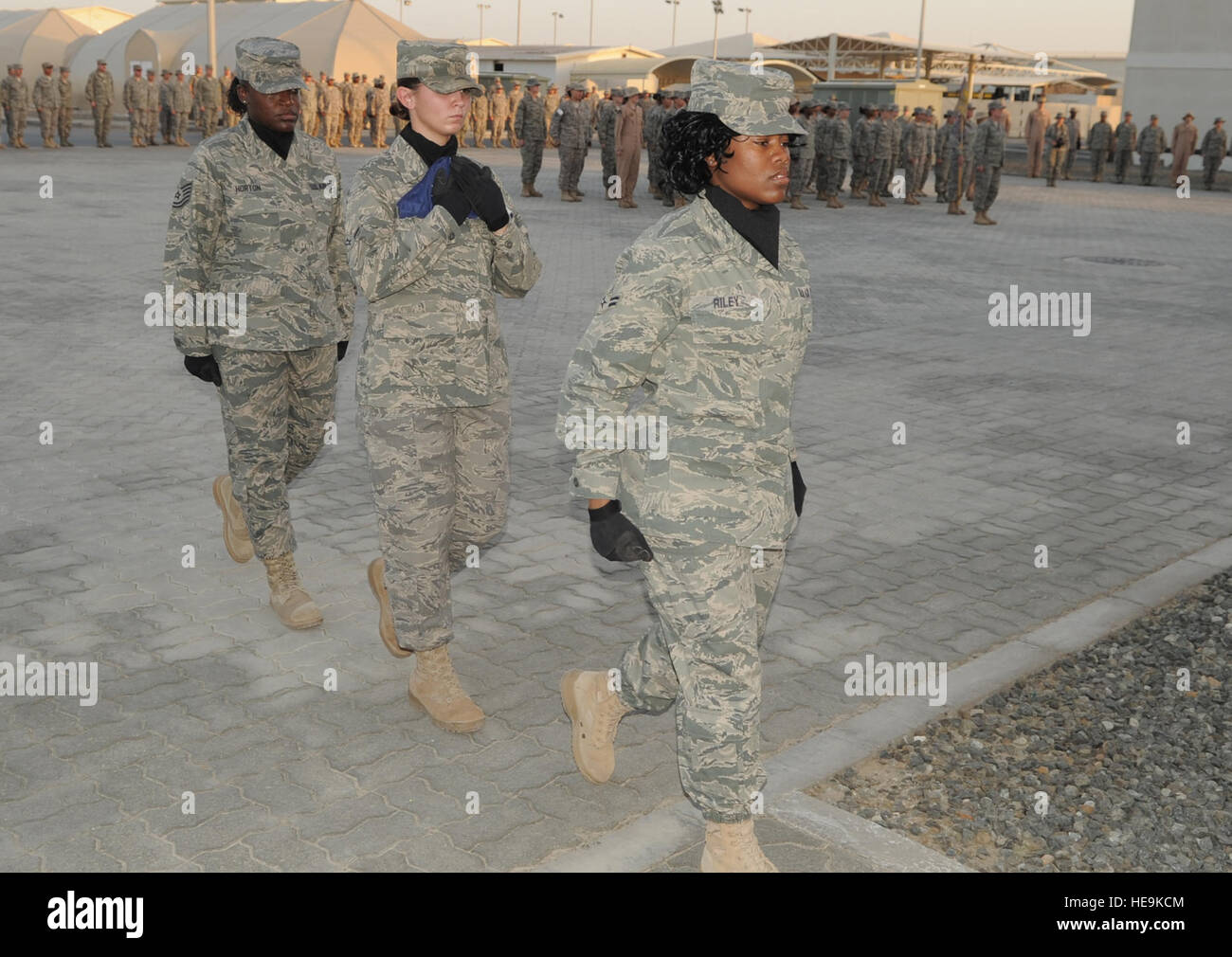 Airman 1st Class Teleasha Riley, 380th Expeditionary Communications ...