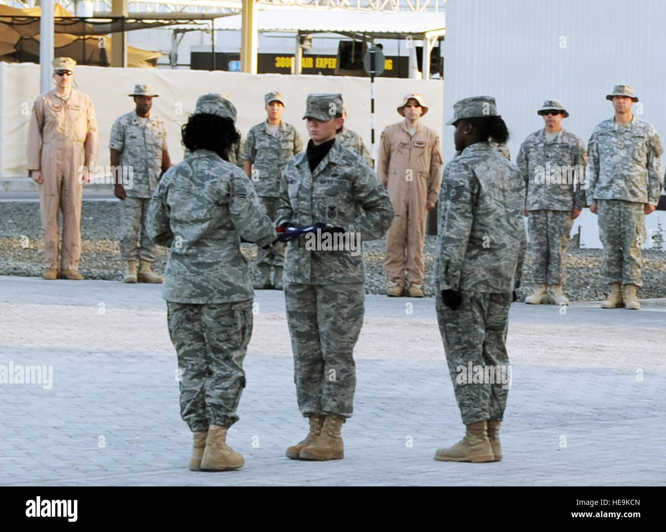 Airman 1st Class Teleasha Riley, 380th Expeditionary Communications ...