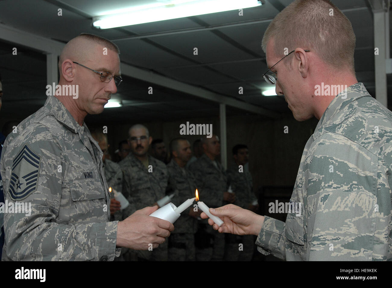 Capt. Joshua Stoley, chaplain, 506th Air Expeditionary Group, and Chief ...