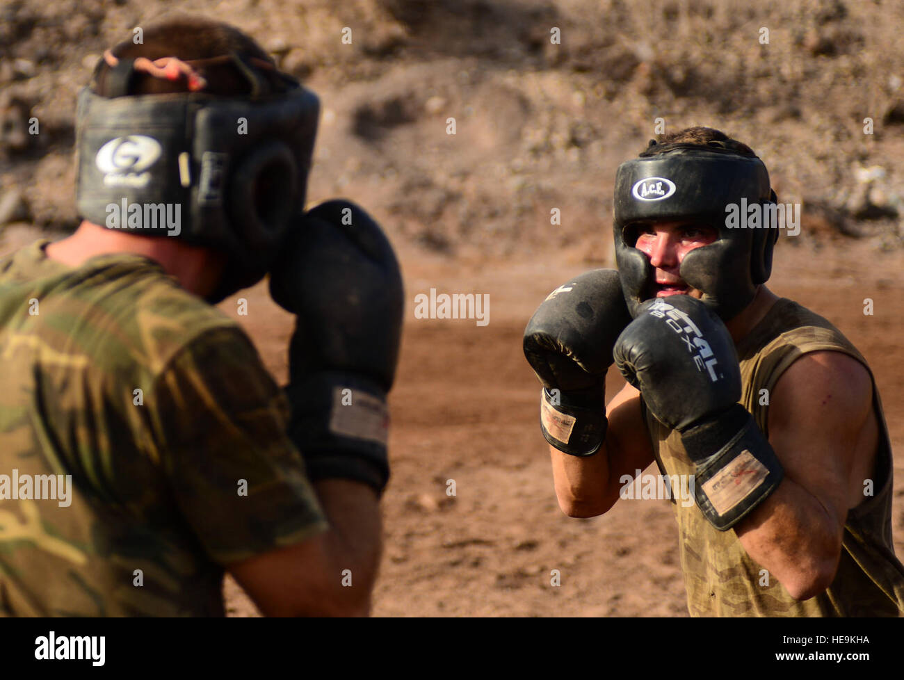 French Marines, 5th French Marine Regiment, practice hand to hand ...