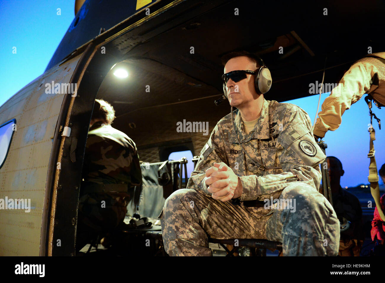 U.S. Army Col. Christopher Beckert, Combined Joint Task Force-Horn of ...