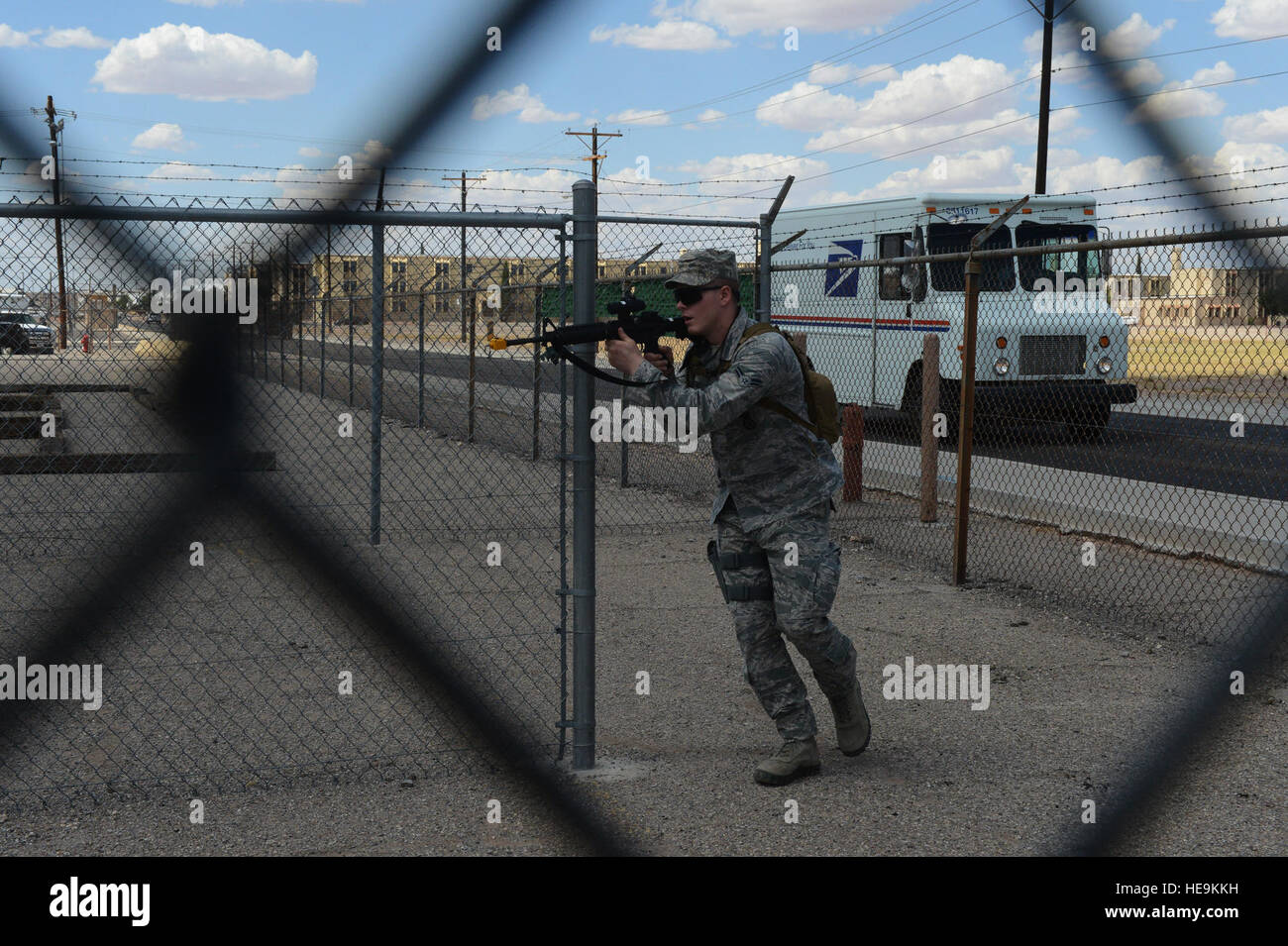 Airman 1st Class Justin Nelson, 48th Security Forces Squadron response ...