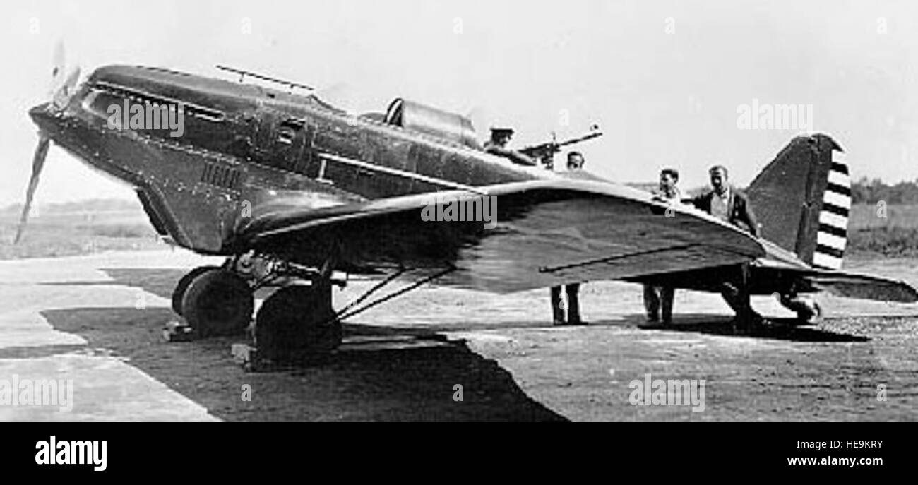 Detroit-Lockheed YP-24 side view. (U.S. Air Force photo Stock Photo - Alamy