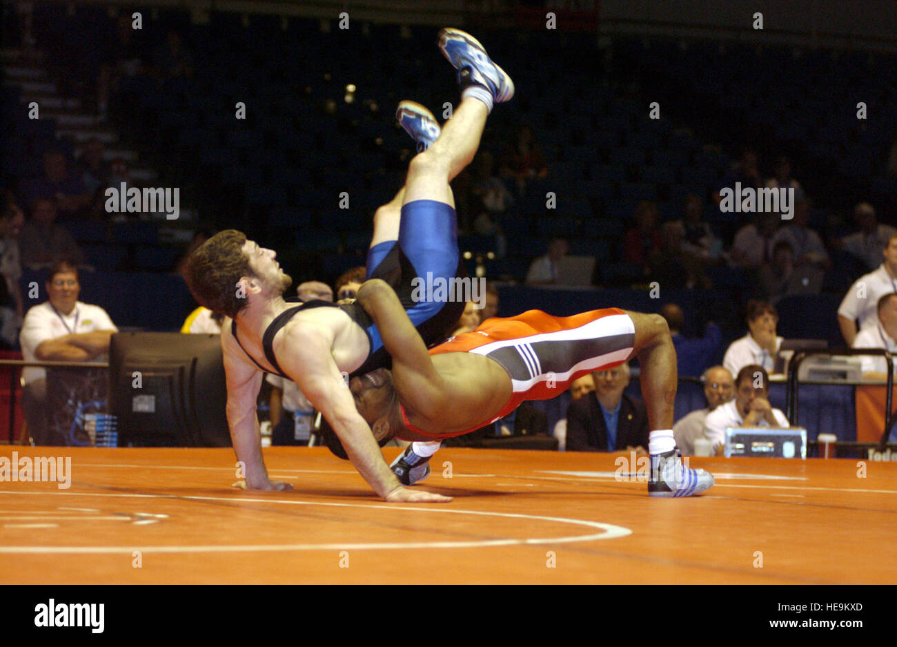 US Air Force (USAF) Staff Sergeant (SSGT) Steve Woods, a member of the ...