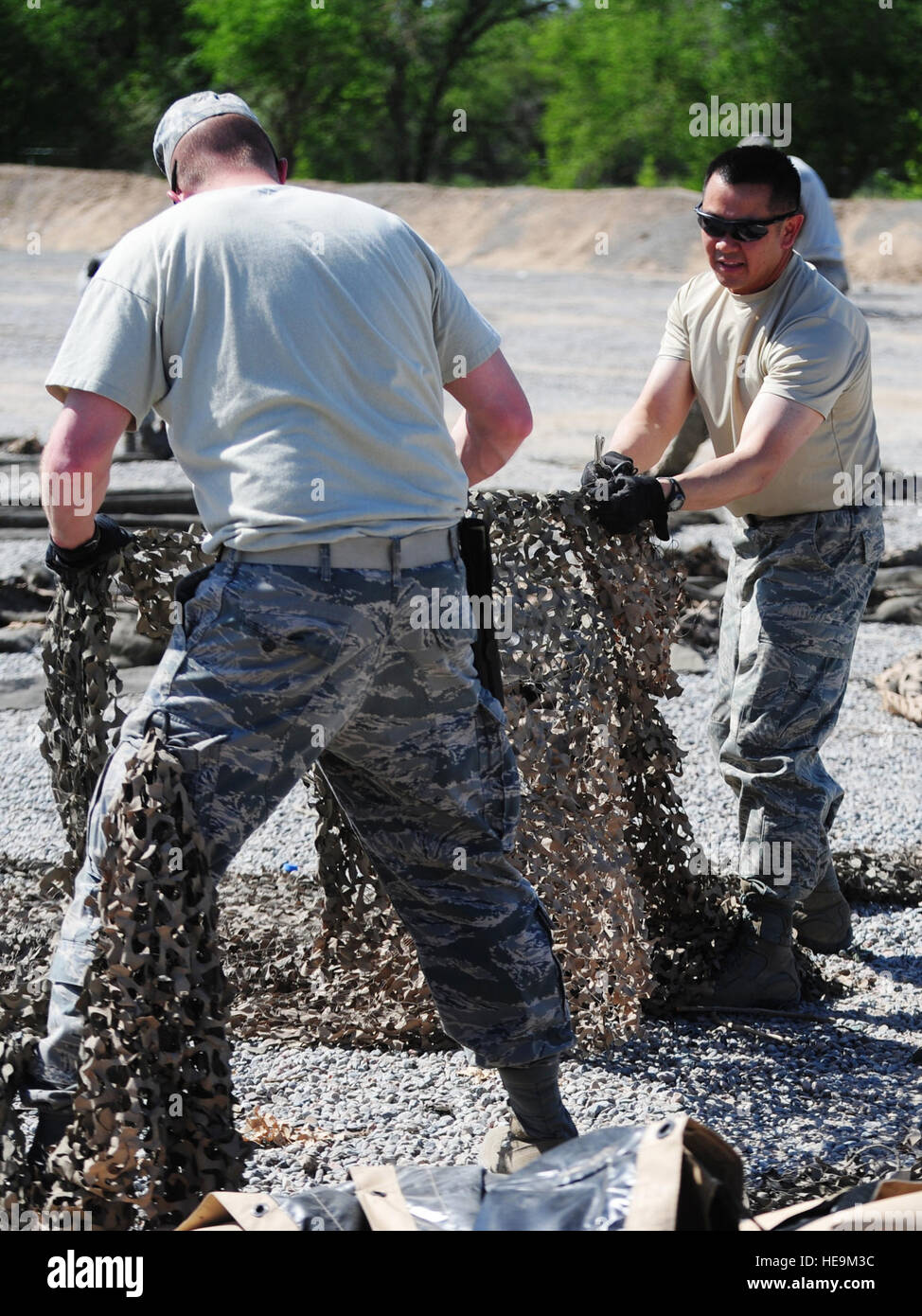 376th air expeditionary wing at manas air base hi-res stock photography ...