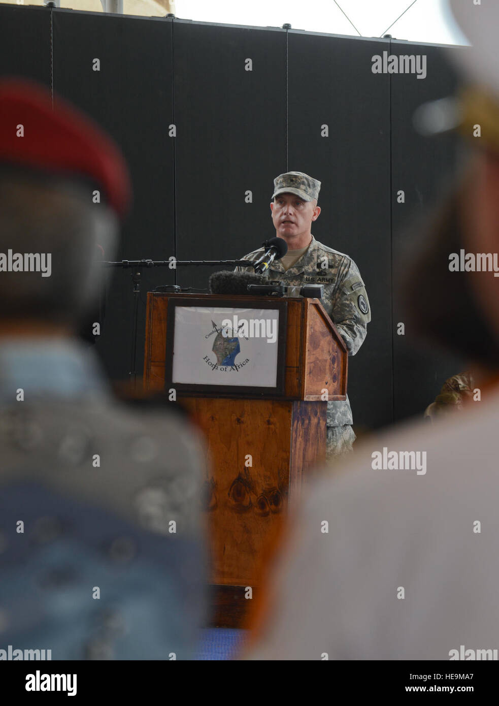U.S. Army Brig. Gen. Wayne Grigsby Jr., Combined Joint Task Force-Horn ...