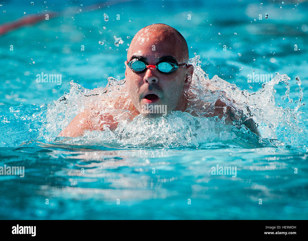 Wounded warrior athletes train hi-res stock photography and images - Alamy