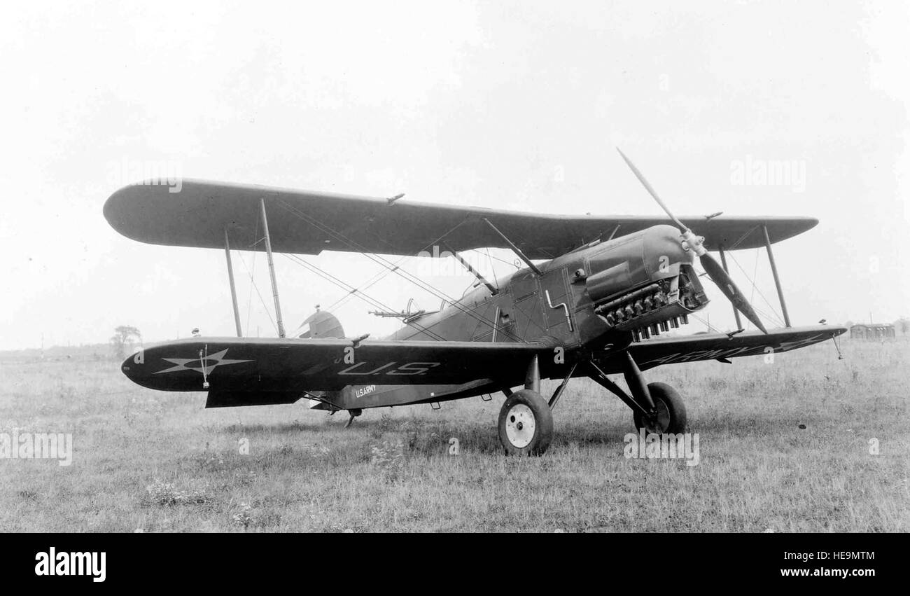 The Douglas XA-2 aircraft features an inverted Liberty engine with an ...