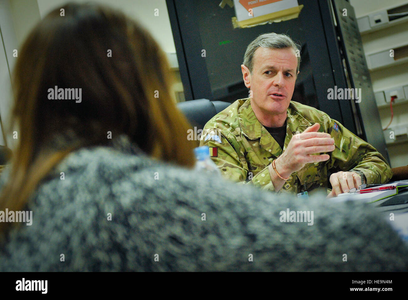 British army Gen. Sir Richard Shirreff, deputy supreme allied commander ...