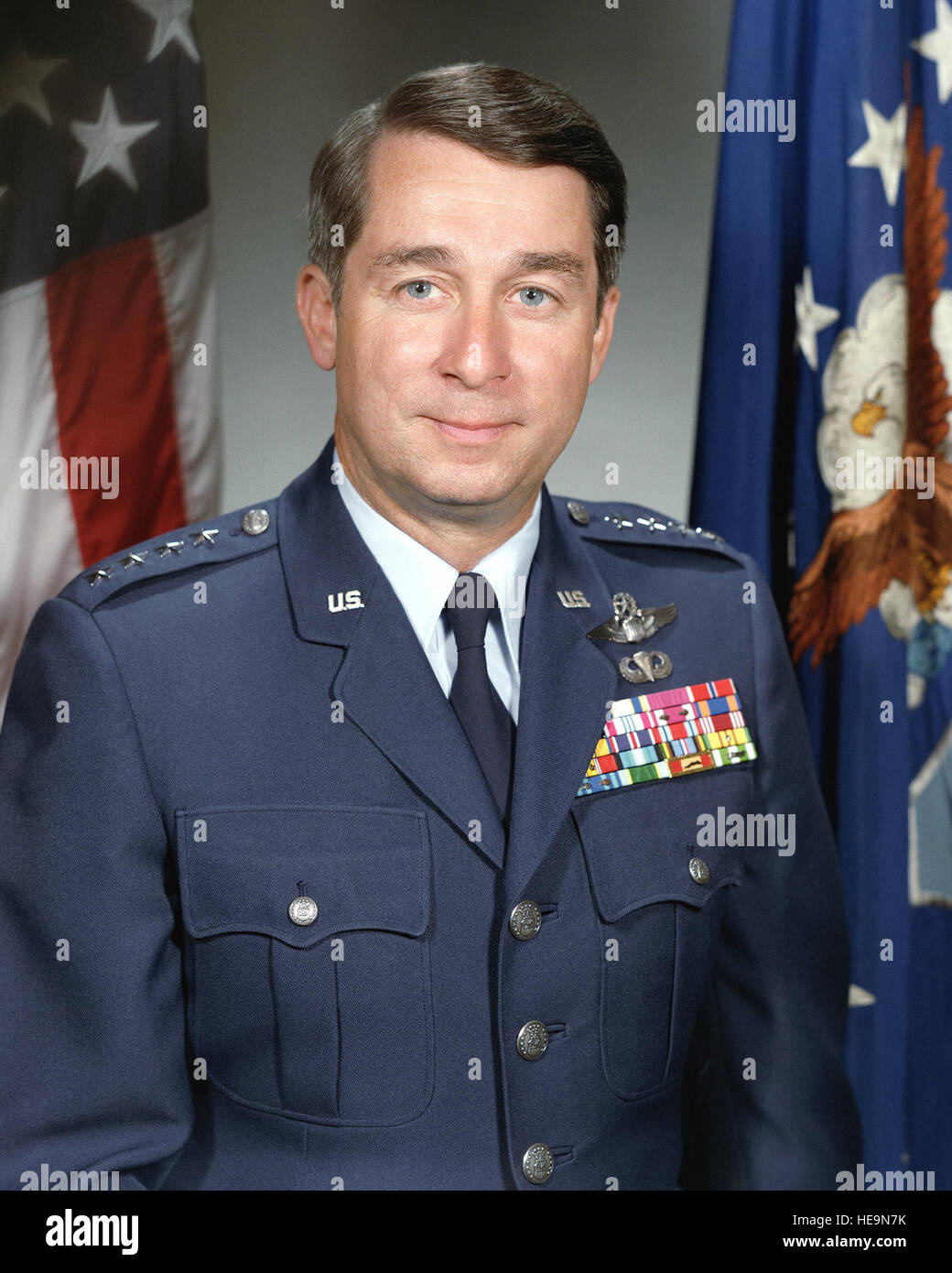 General Duane H. Cassidy, USAF (uncovered Stock Photo - Alamy