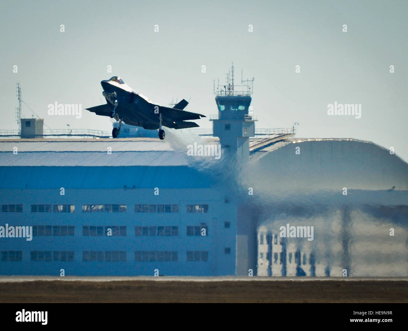 The Royal Netherlands air force F-35A Lightning II lifts off for its ...