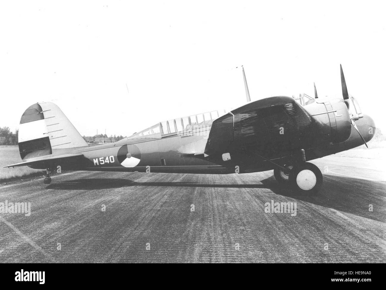 Side view of Martin Model 166 (1938-1939 export version). (U.S. Air ...