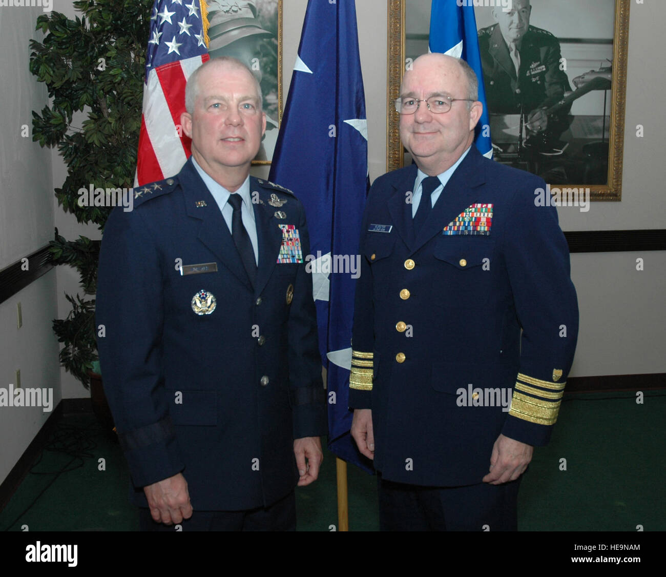 Lt. Gen. Donny Wurster (left), Air Force Special Operations Command ...