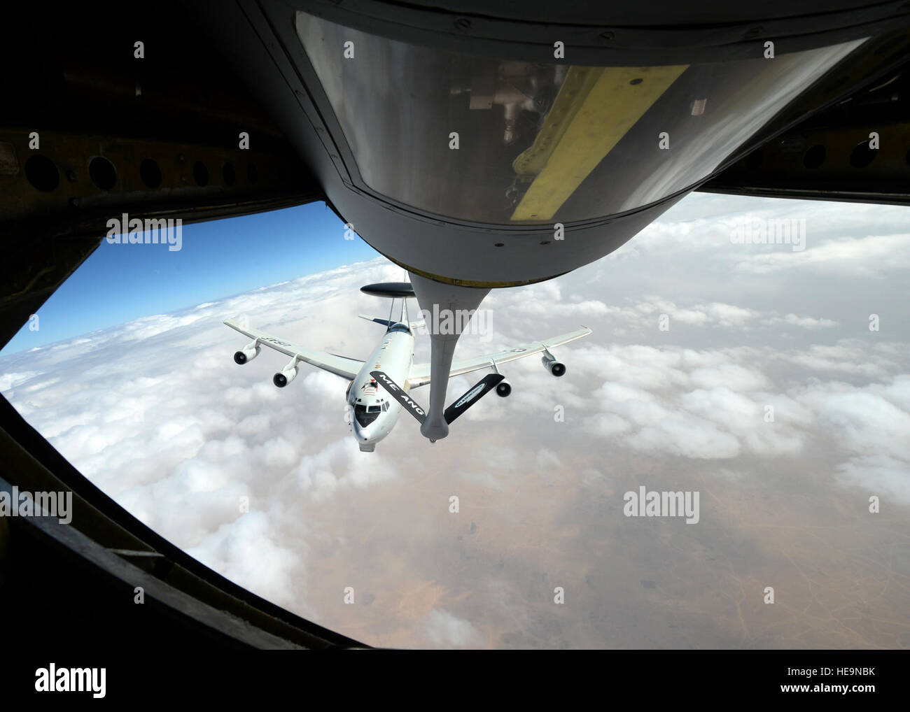 E 3 sentry awacs refueling hi-res stock photography and images - Alamy