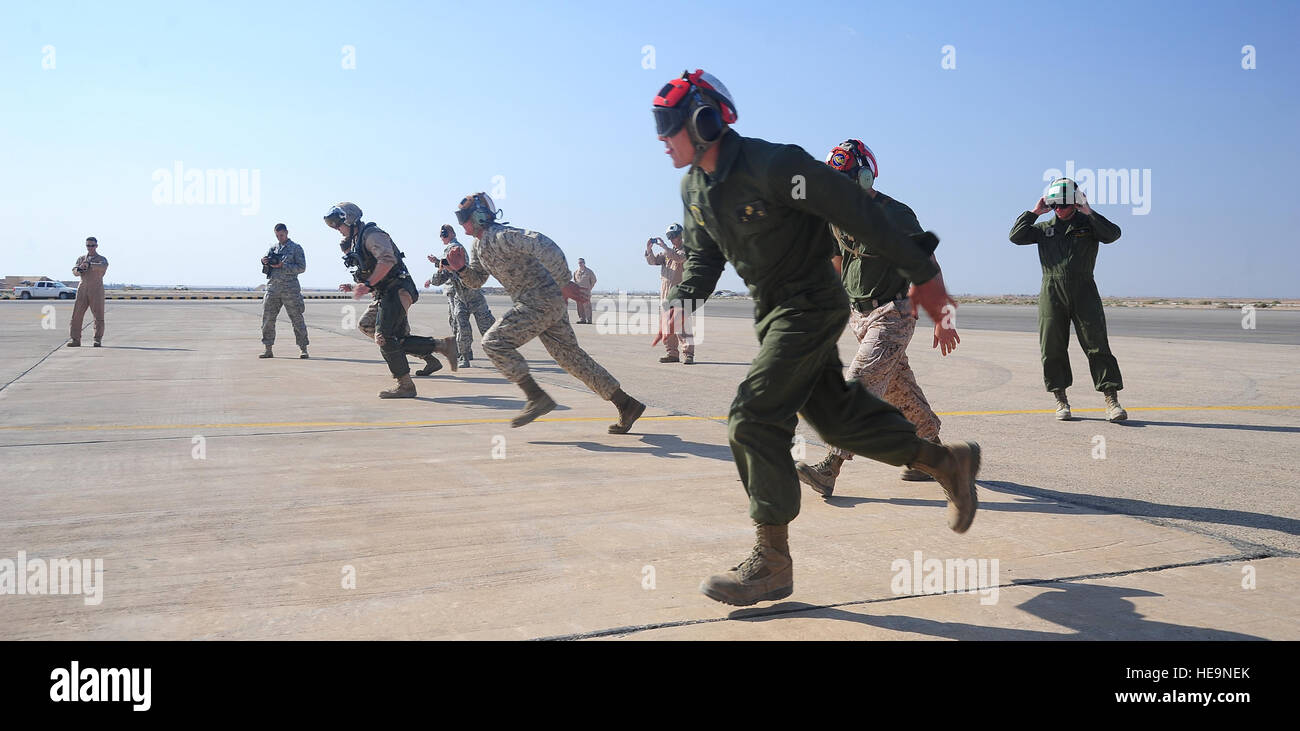 Members assigned to Marine Fighter Attack Squadron 314 at Marine Corps ...