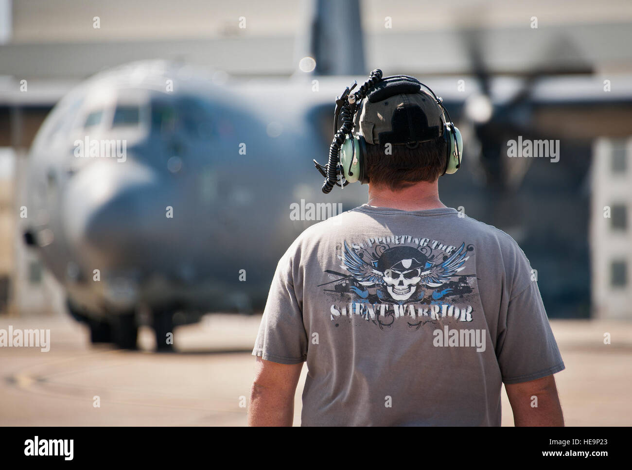 Jeff Frisbe, a Lockheed Martin contractor with the 413th Flight Test ...