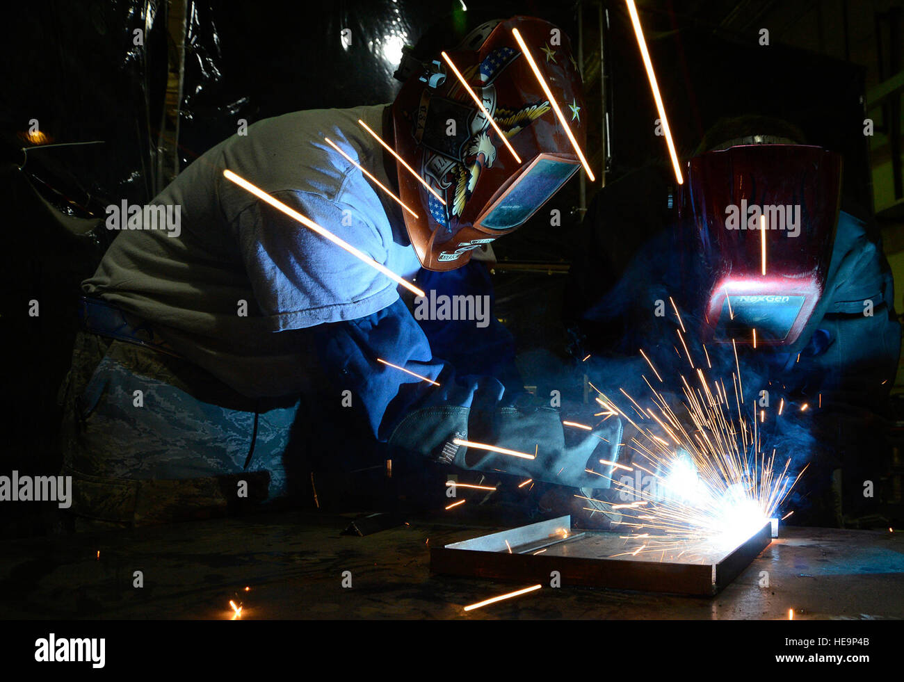 Metal inert gas welding hi-res stock photography and images - Alamy