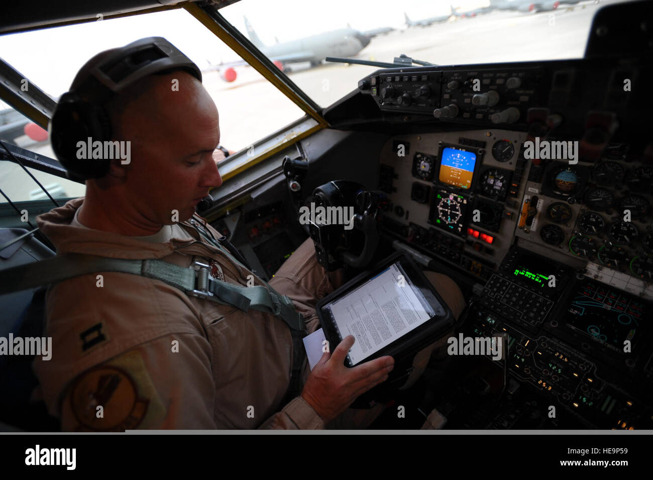 U.S. Air Force Capt. Brett Pierson, a pilot with the 340th ...