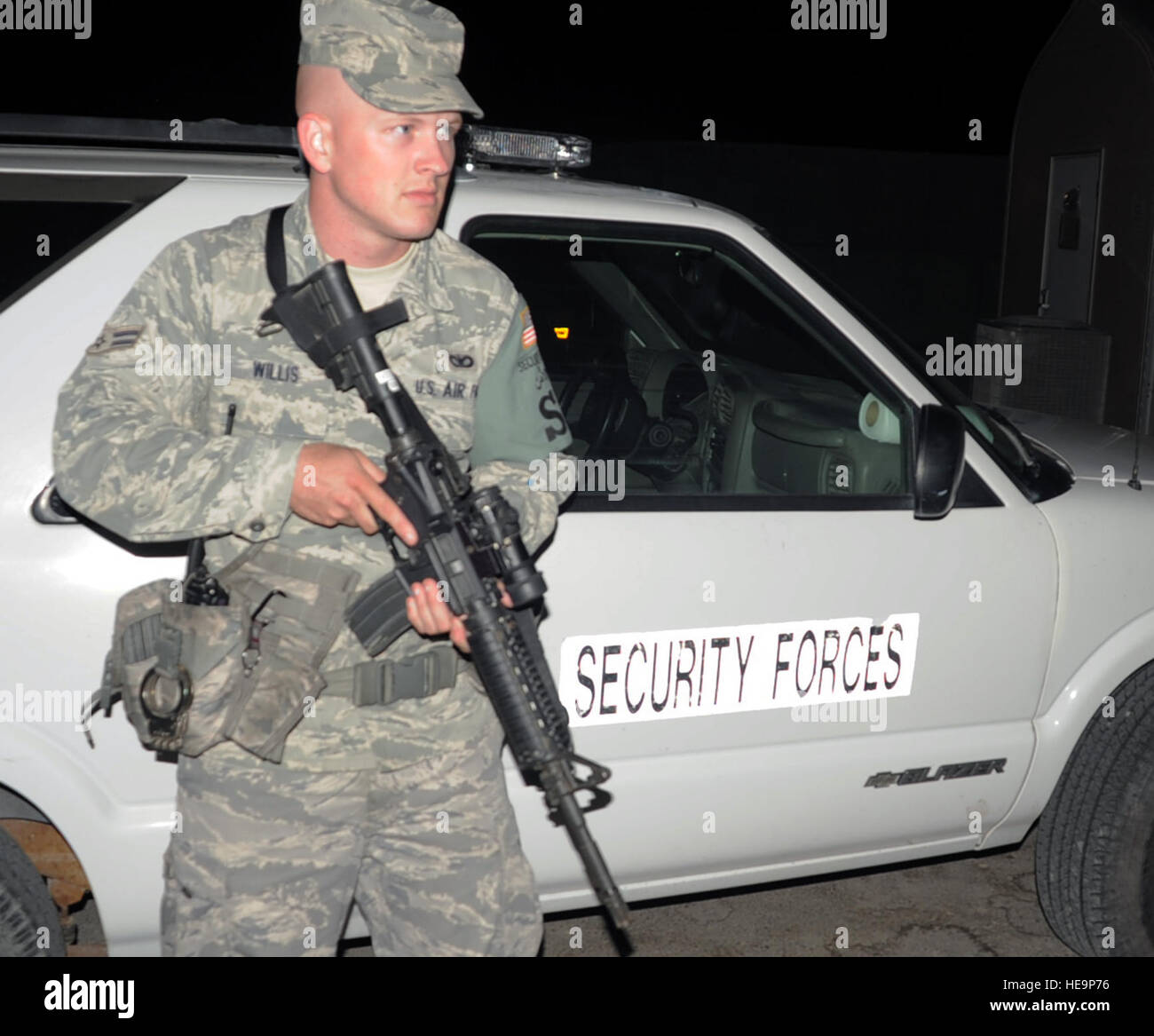 Senior Airman Jaqueline Lawson, security forces journeyman with the ...