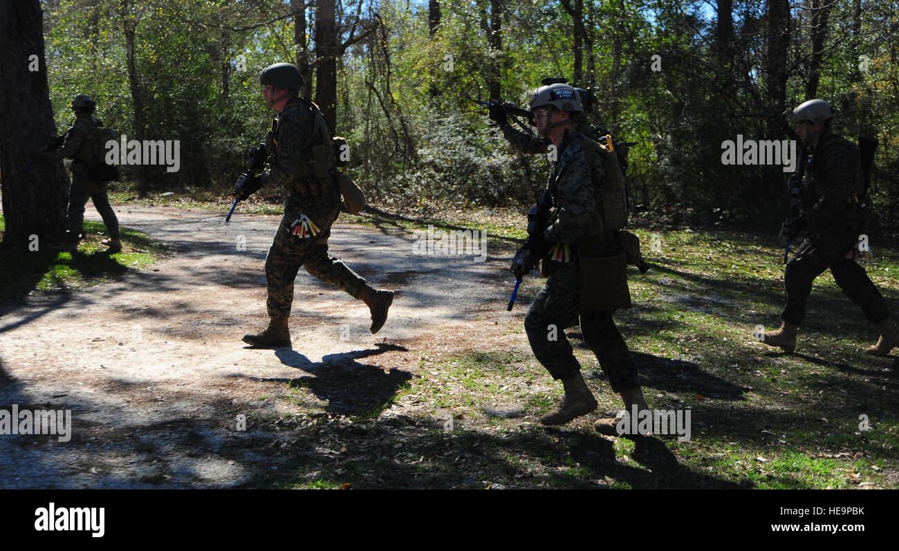 U.S. Marine special operators and U.S. Navy corpsmen participate in ...