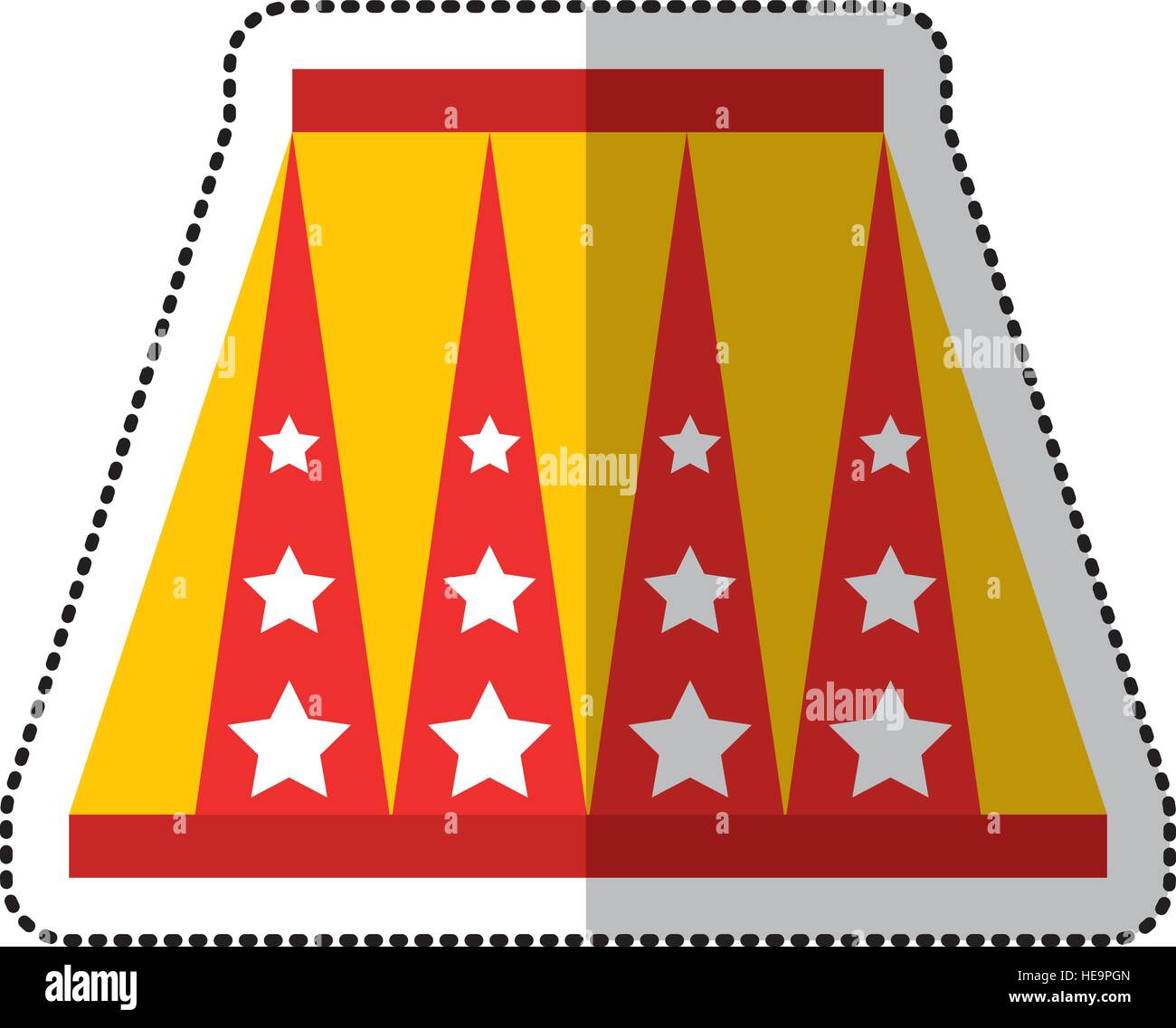 Circus podium Stock Vector Images - Alamy