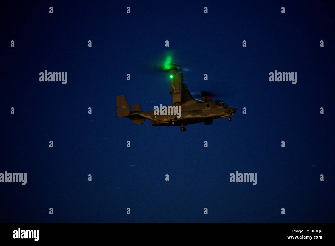 A U.S. Air Force CV-22 Osprey, 8th Special Operations Squadron ...